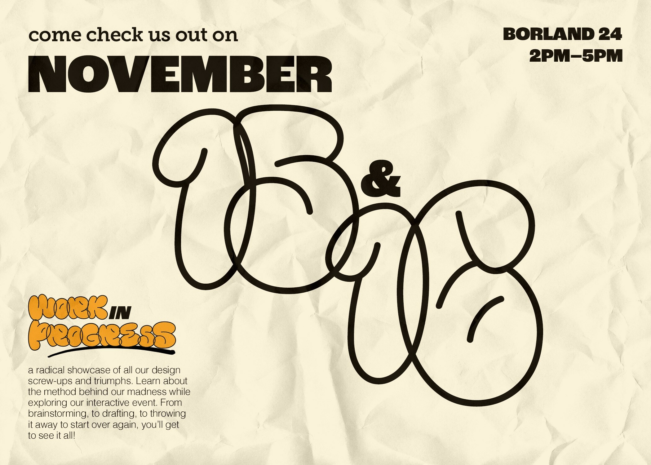 Graphic design students to host exhibition that highlights the process ...